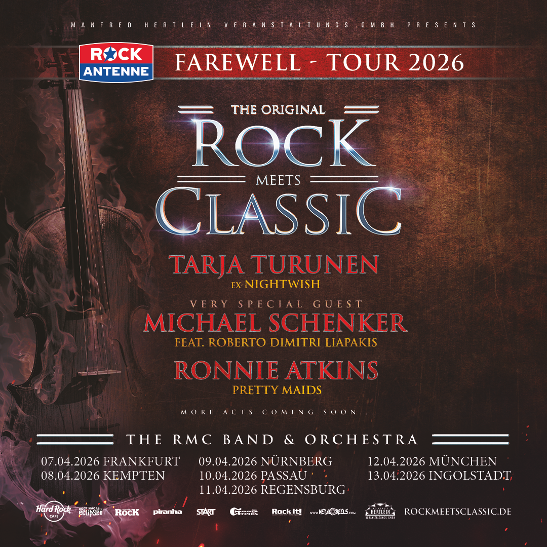 Tarja Turunen | Tarja Joins the 2026 Rock meets Classic Farewell Tour